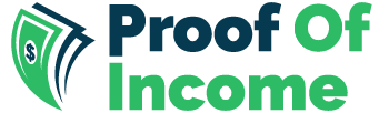 Proof of Income Bank Statement - Get Proof of Income Documents